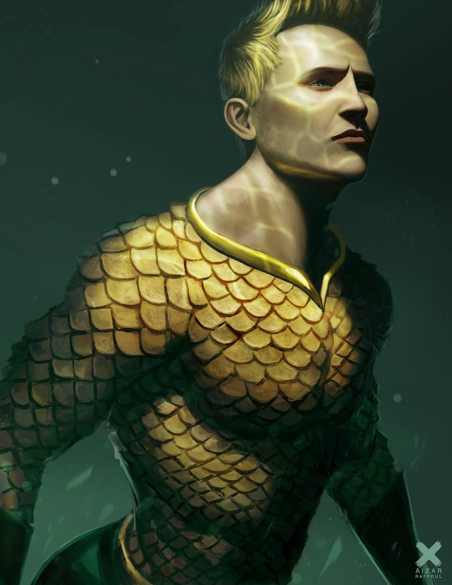 Aquaman Fanart by Aizar Raffoul | Scrolller