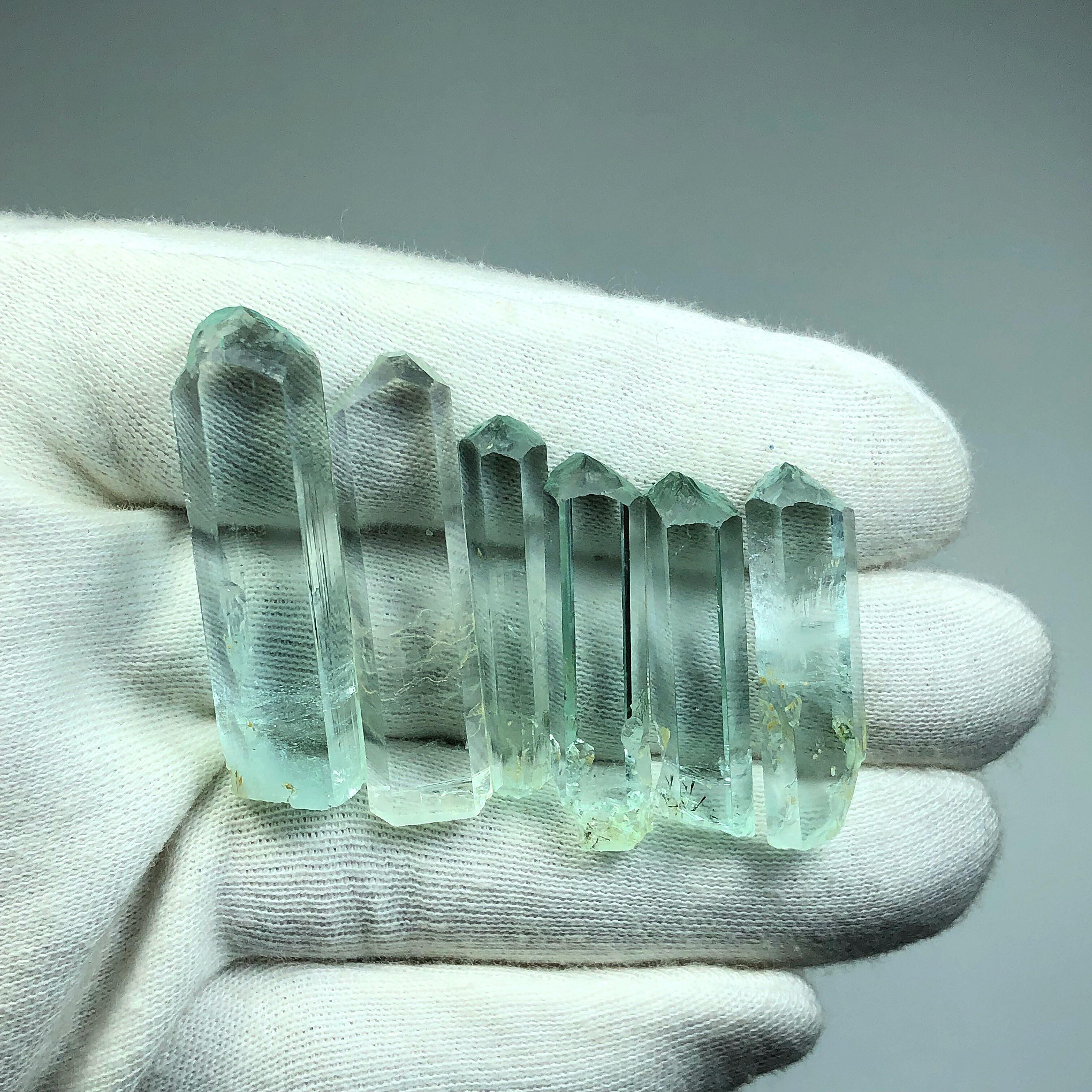 Aquamarine Crystals | Scrolller