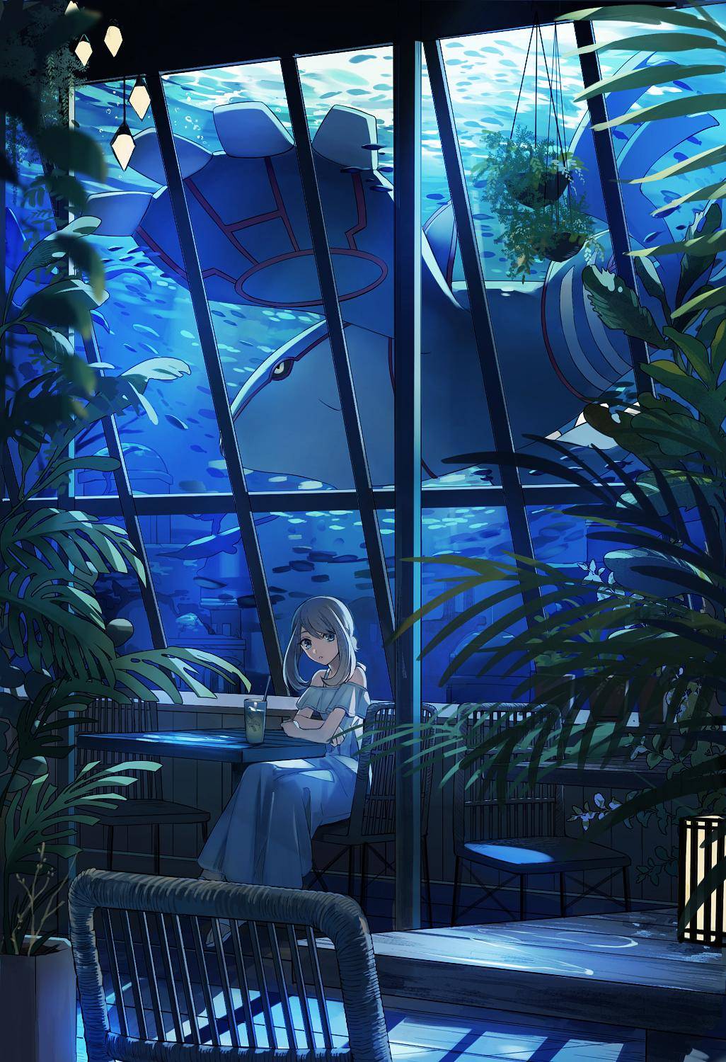 Aquarium cafe [Pokemon] | Scrolller