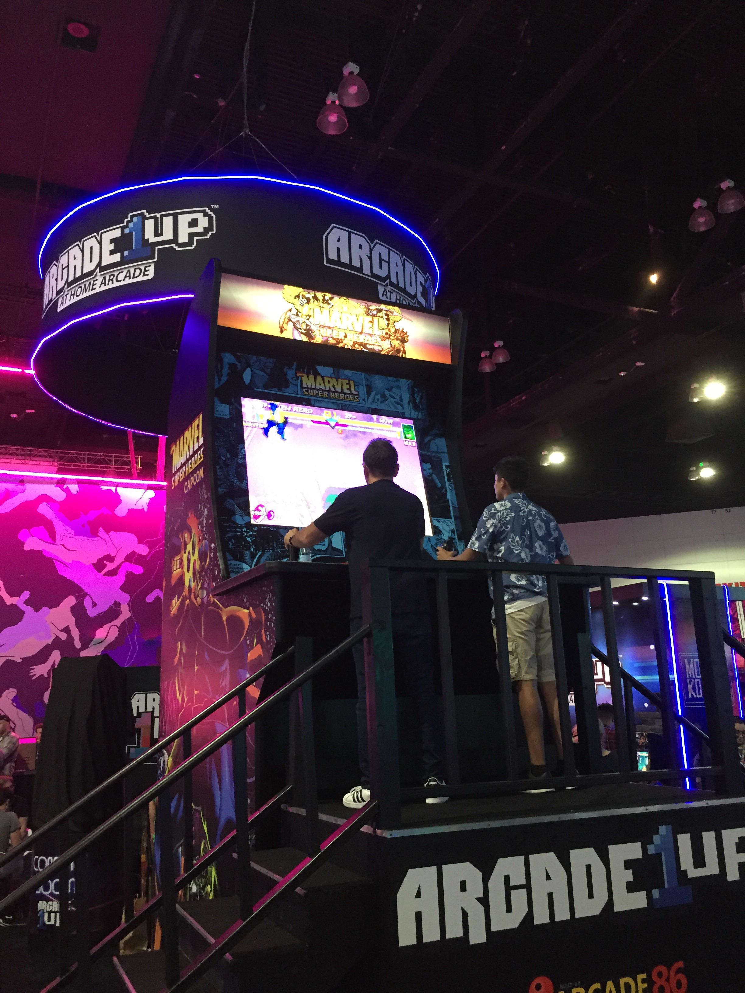 Arcade 1Up went the opposite direction and made a GIANT CAB for E3 | Scrolller