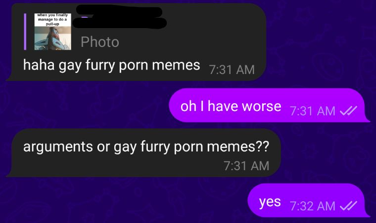 Arguments or gay furry porn memes? | Scrolller