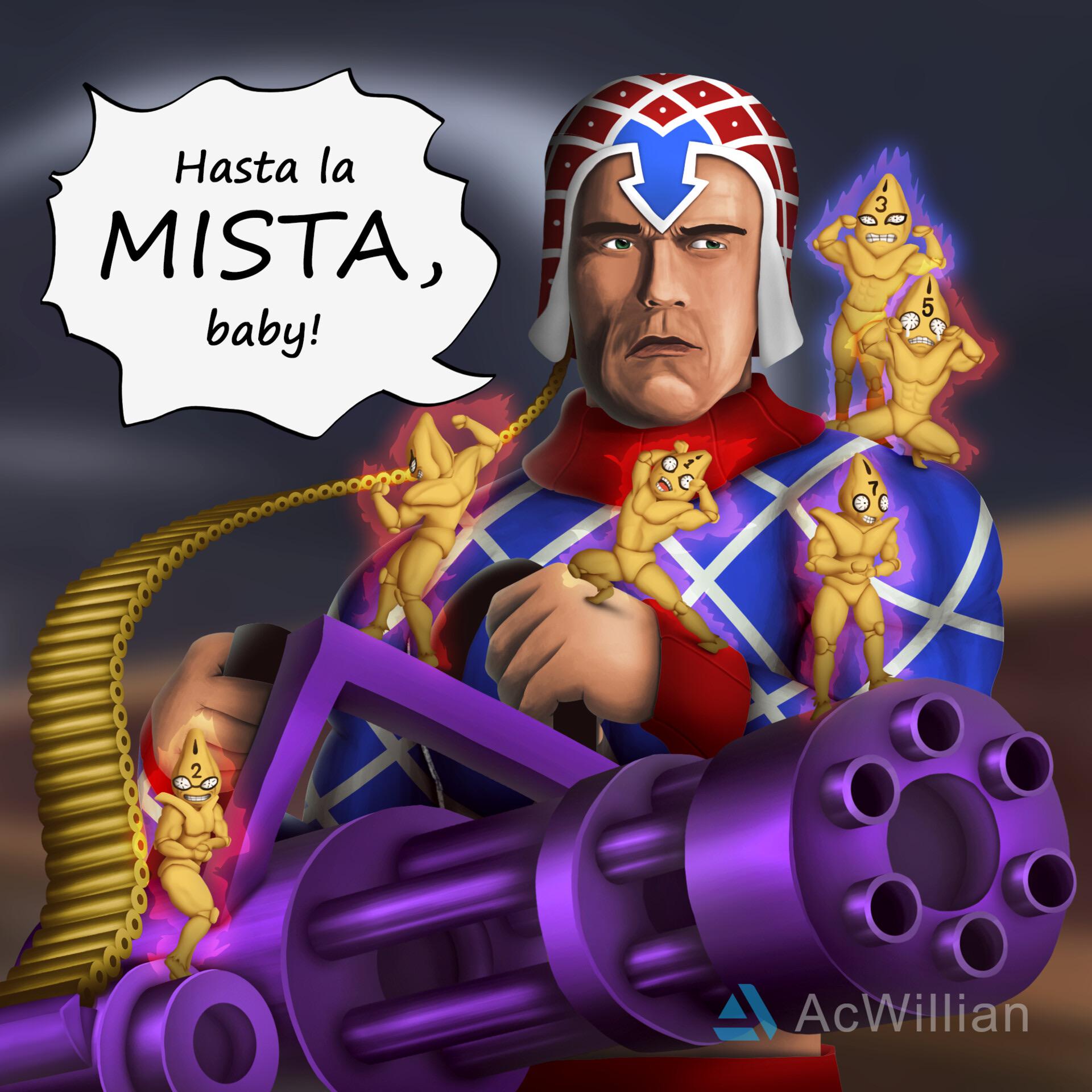 Arnold Schwarzenegger as MISTA | Scrolller