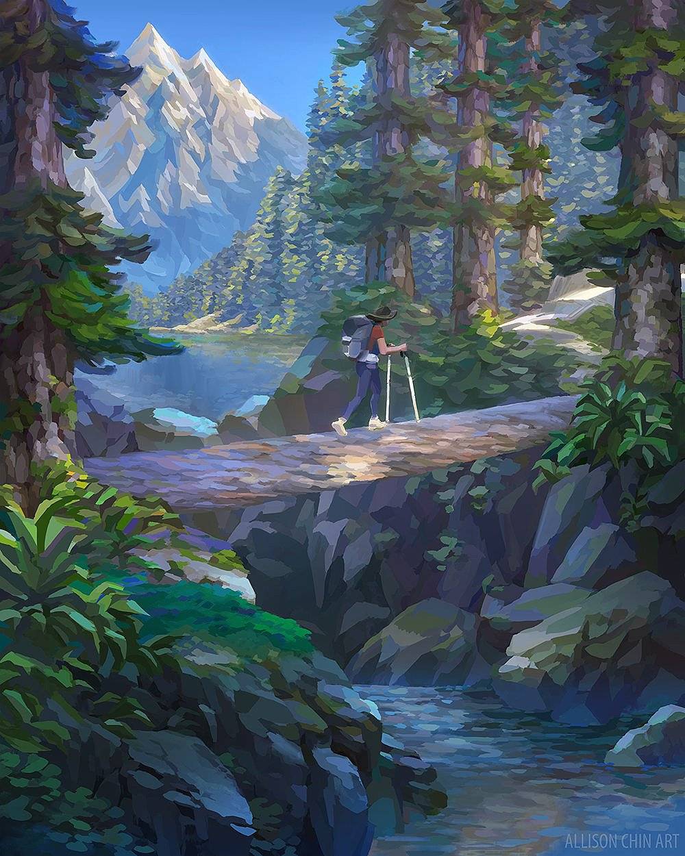 Around the Mountain [OC] | Scrolller