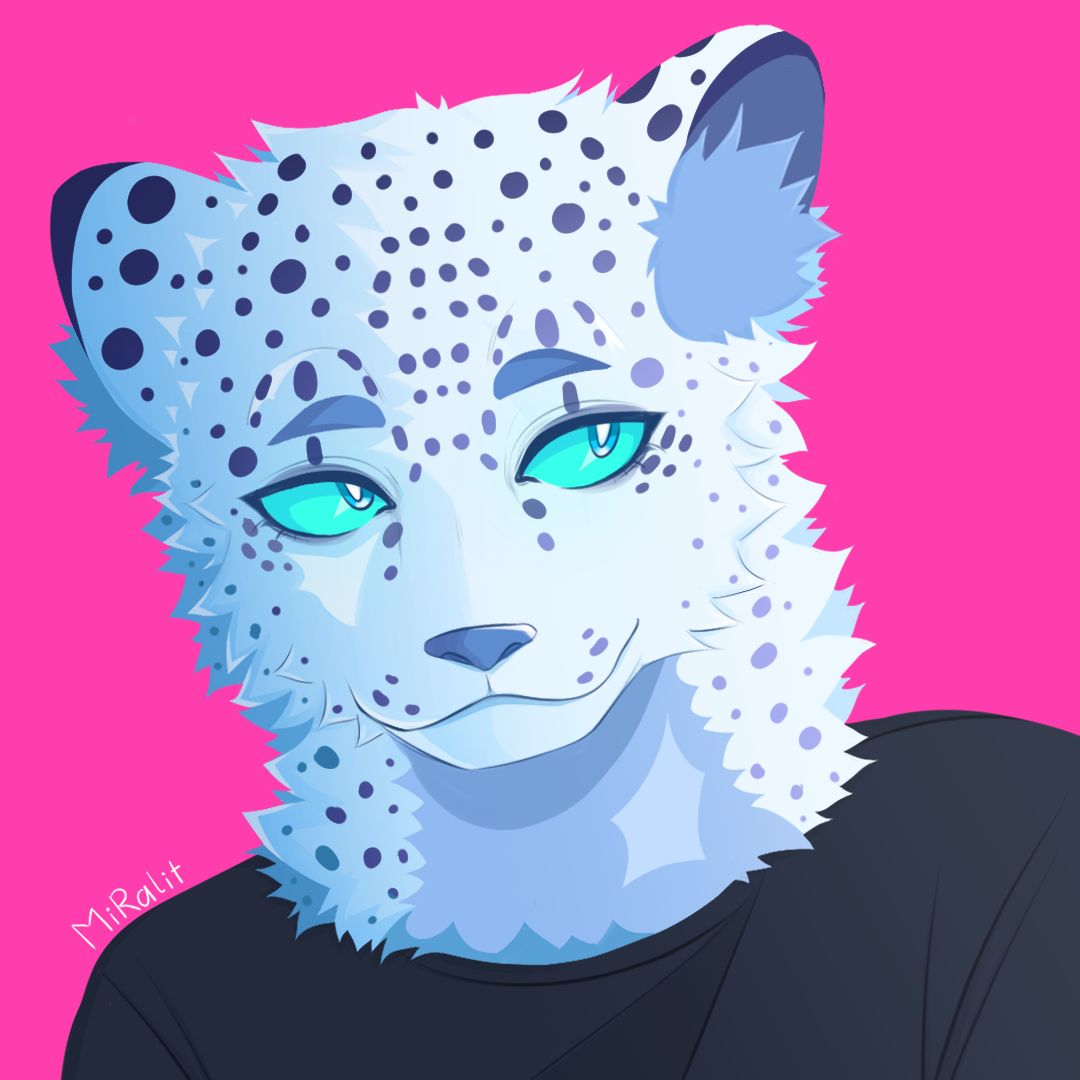 (art by me) Snow Leopard | Scrolller