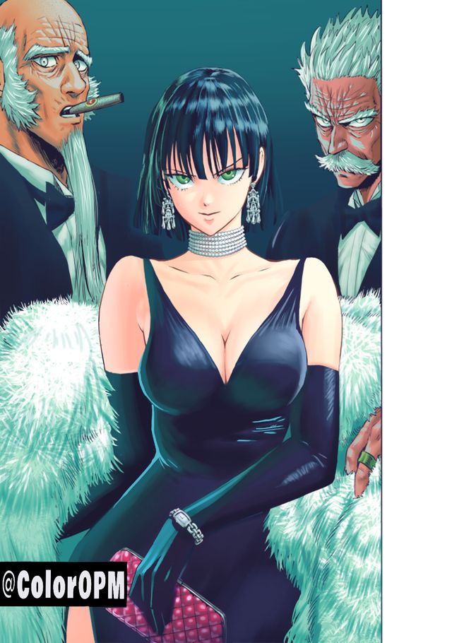 [ART] fubuki and her body guards colored (One Punch Man) | Scrolller