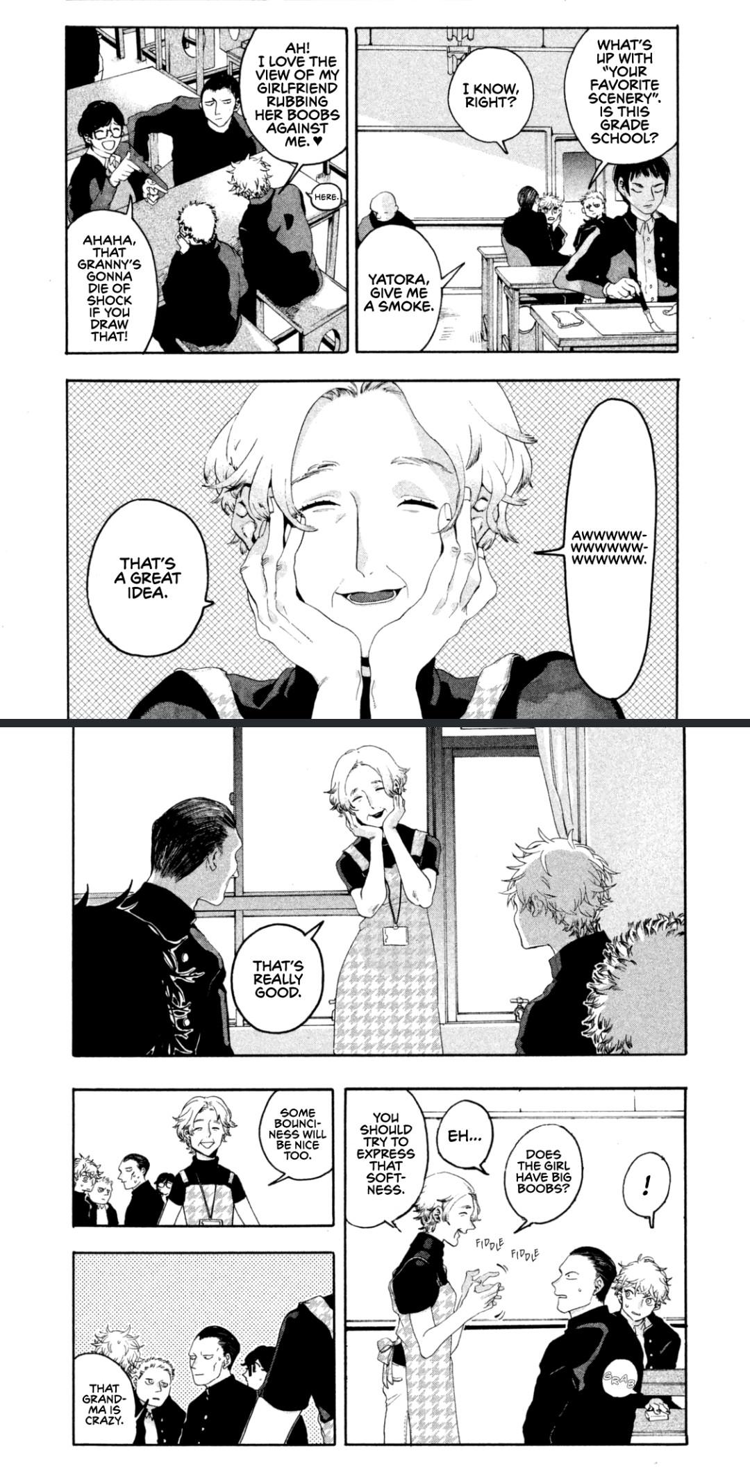 [ART] This scenery is...acceptable [Blue Period] | Scrolller