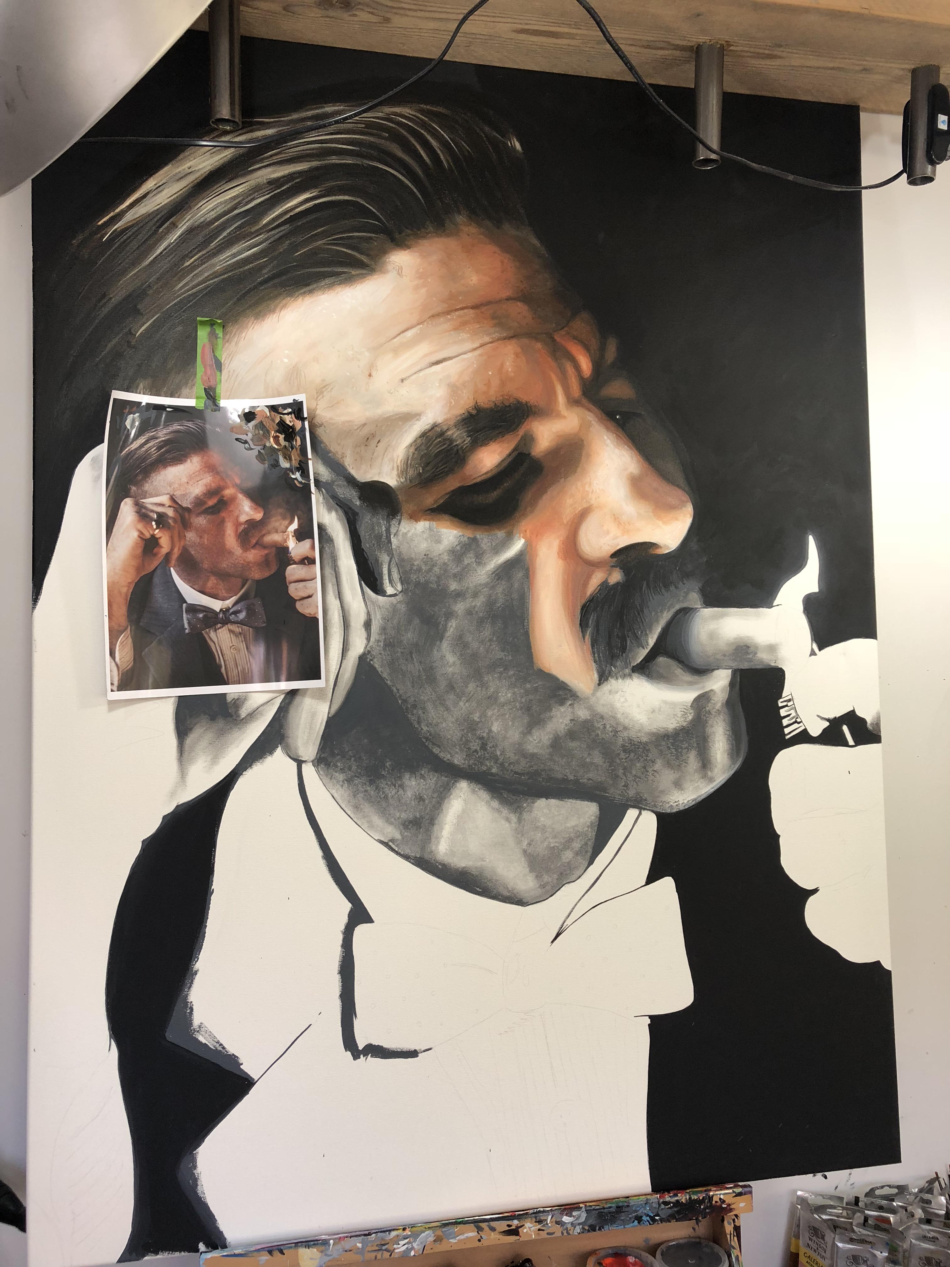 Arthur painting starting to take shape... | Scrolller