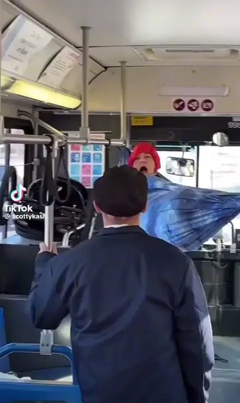 As if bus drivers don’t deal with enough BS….. | Scrolller