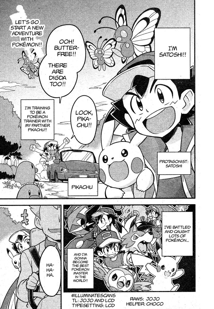 Ash-Greninja and XY Ash made flashback cameos in the Pocket Monsters (2019) Manga. It's like a ...