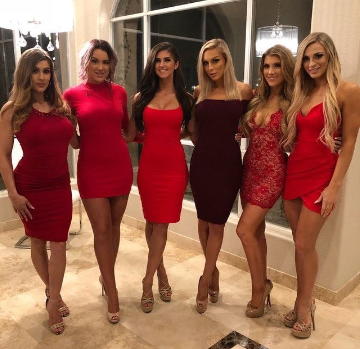 Assorted red dresses | Scrolller
