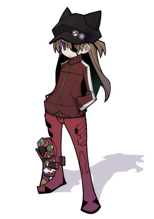 Asuka in the style of Panty & Stocking | Scrolller