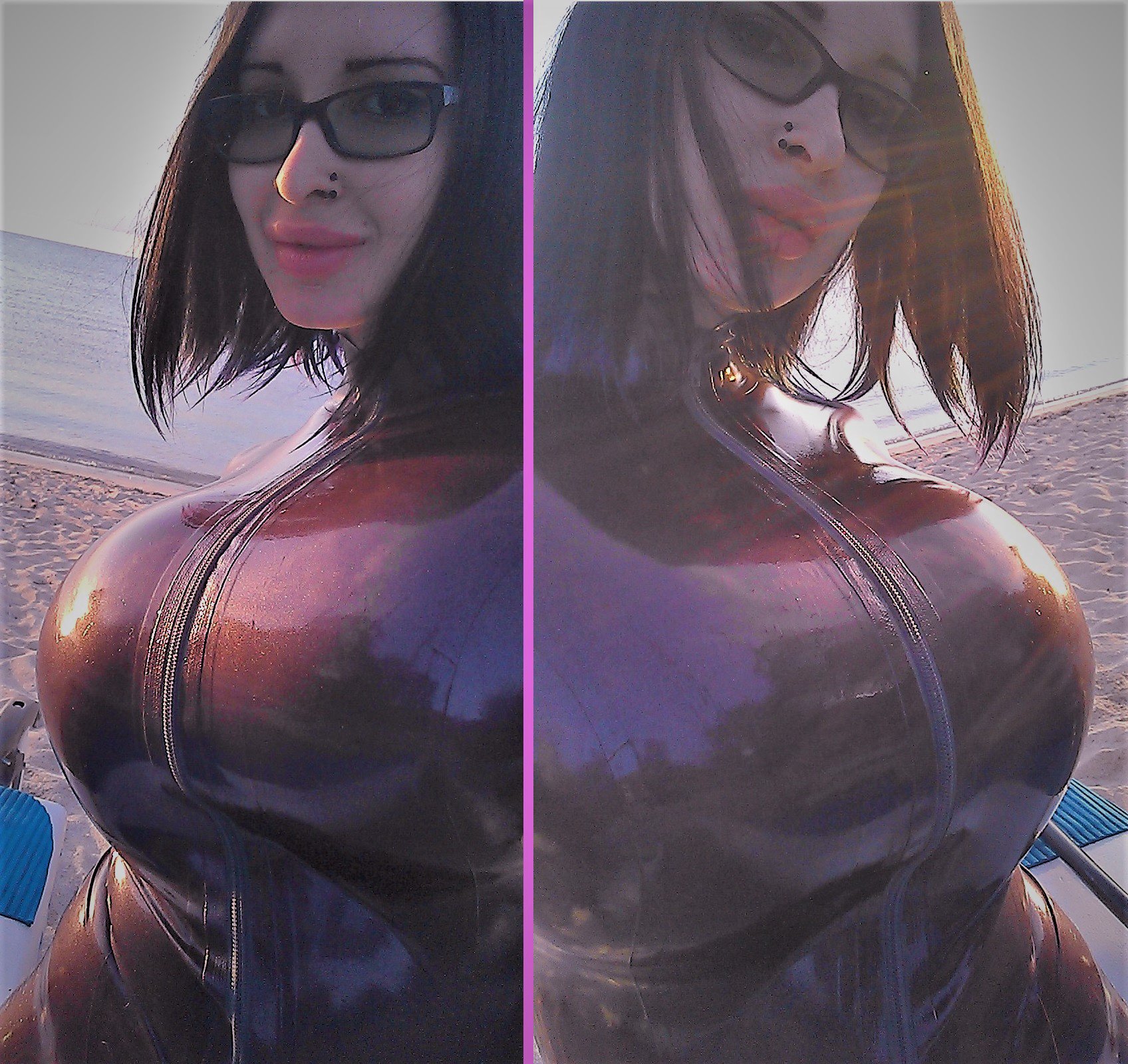 At the beach at dawn | Scrolller