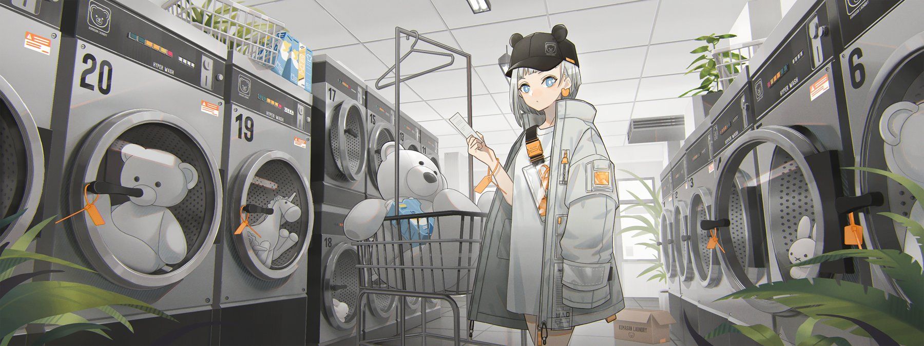 At the Laundromat [Original] | Scrolller