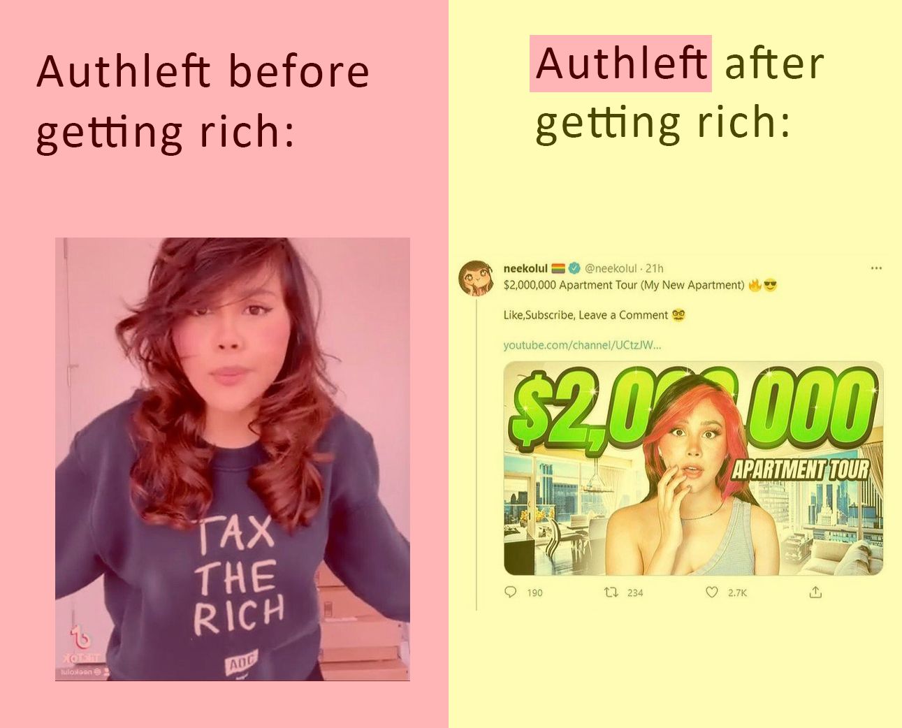 Attacking Authleft's Waifu | Scrolller