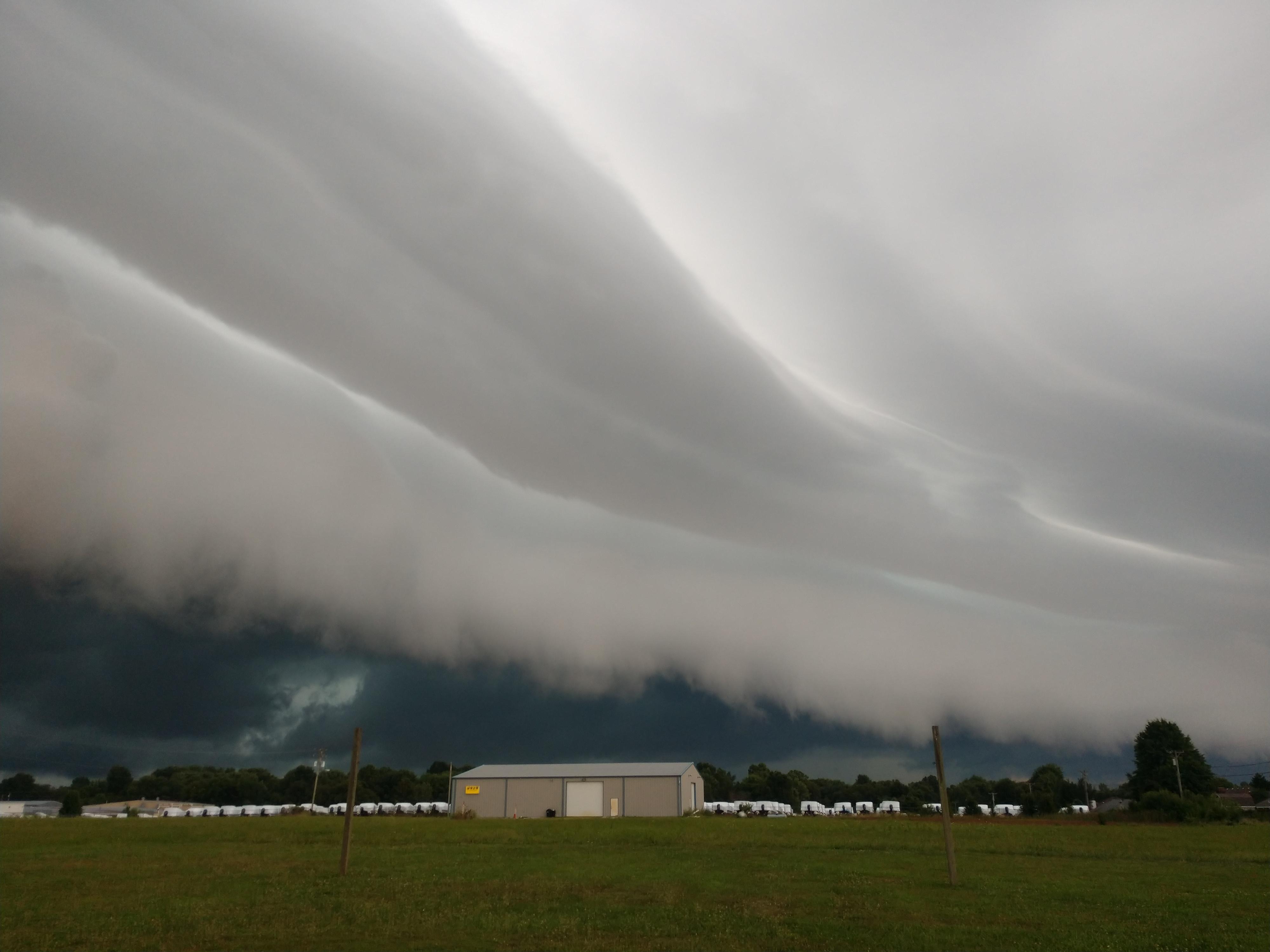 August storm rolling in | Scrolller