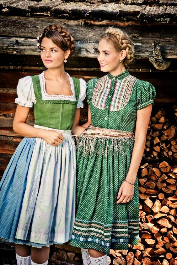 Austrian women in Dirndl | Scrolller