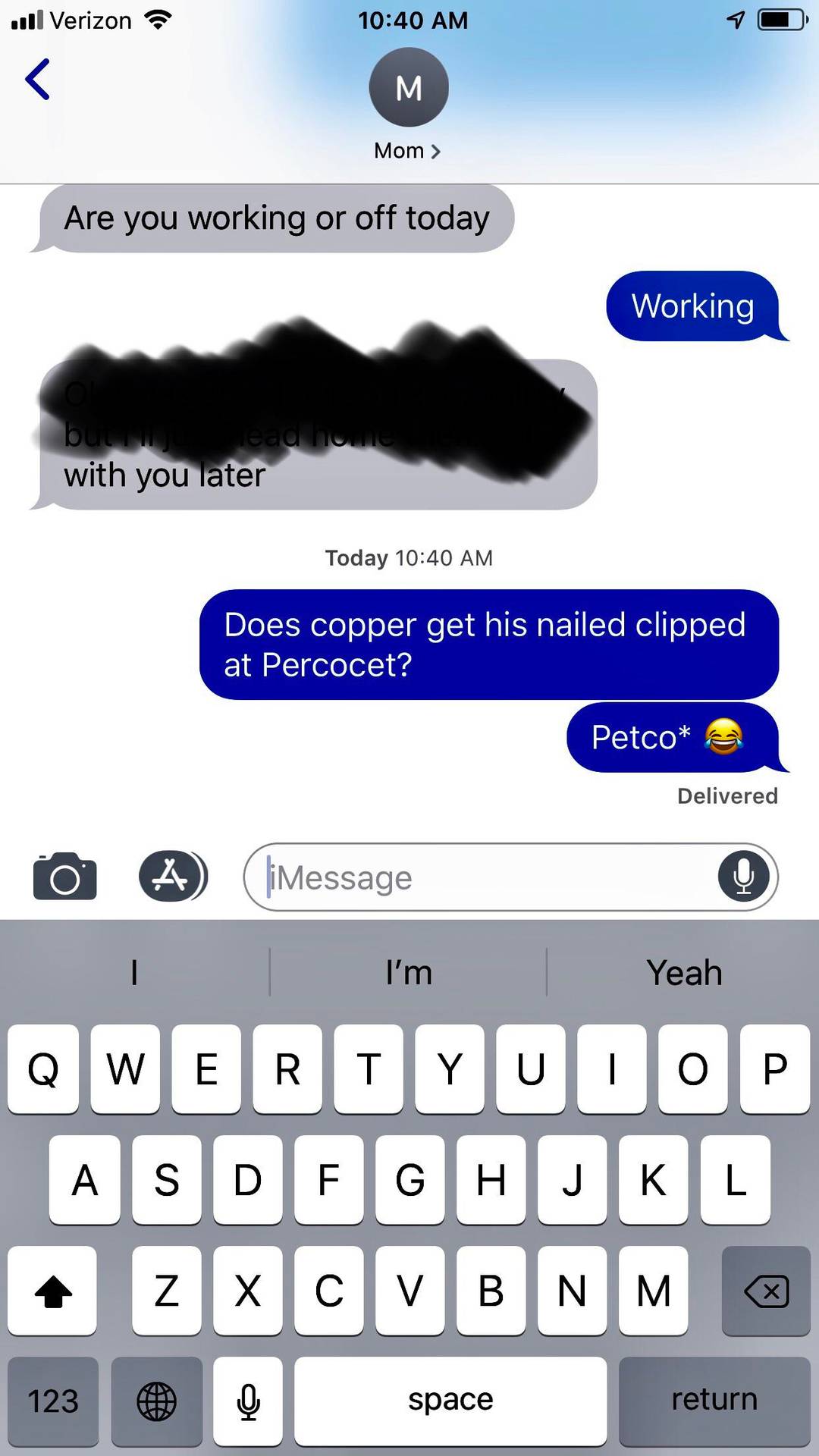 Autocorrect outed my drug addiction to my mom jk | Scrolller