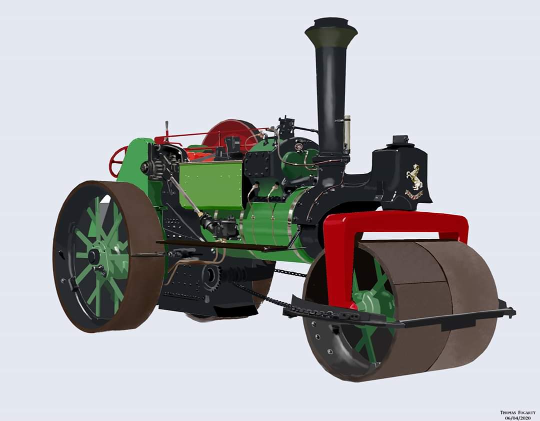 Aveling and Porter steam roller | Scrolller