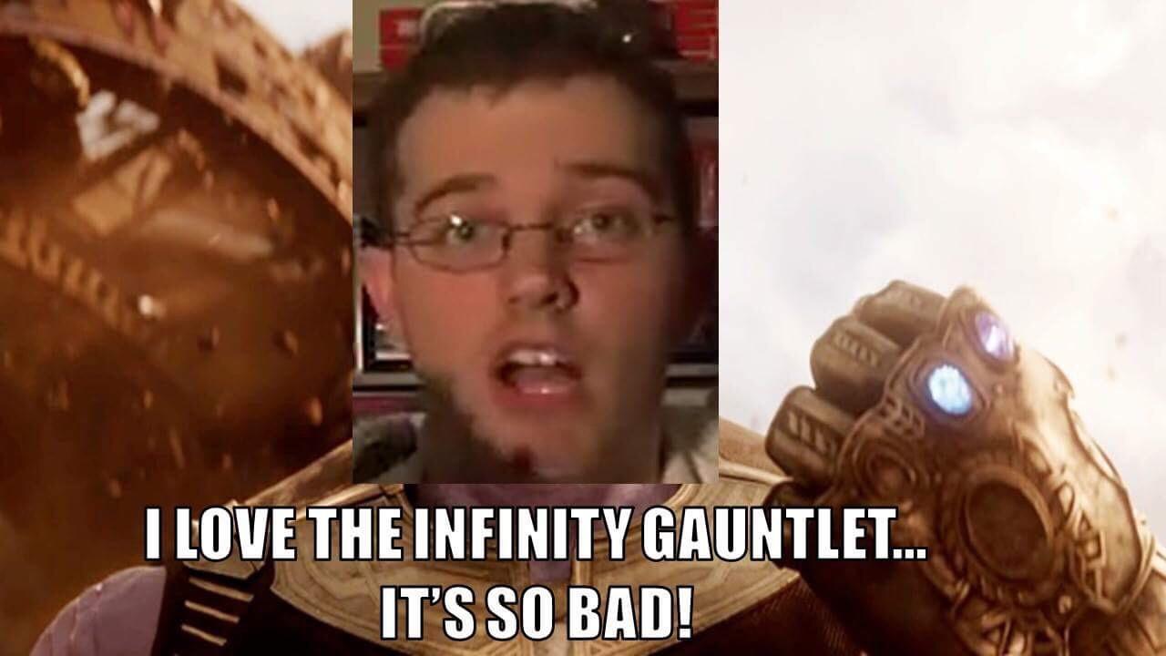 AVGN WITH INFINITY GAUNTLET | Scrolller