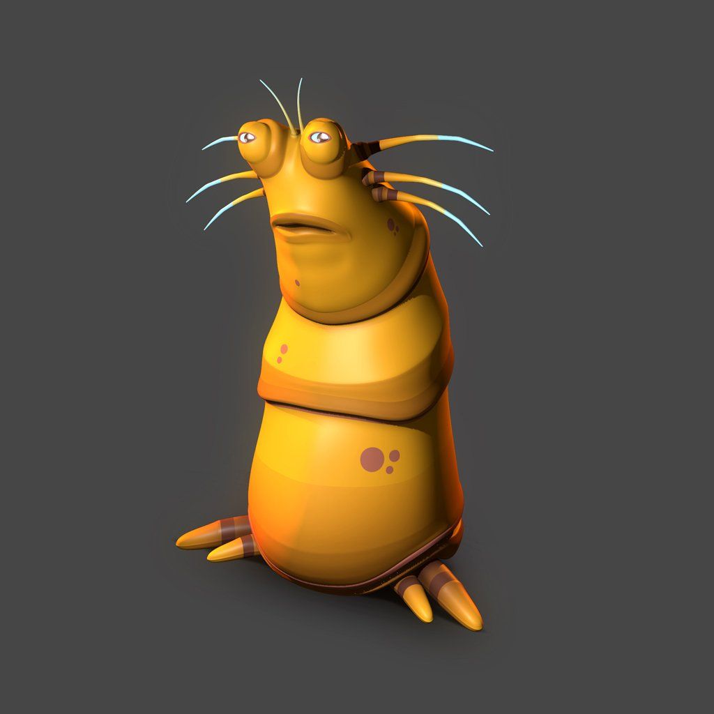 Awesome 3d fan art of best boye from Twitter user @romainrevert | Scrolller