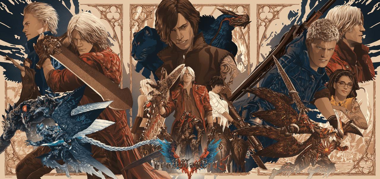 Awesome DMC5 fanart by roxcrosser | Scrolller