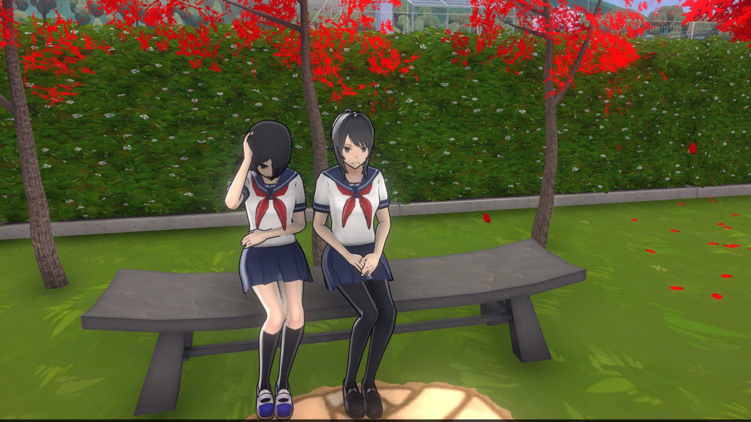 Ayano and Horuda sitting together | Scrolller