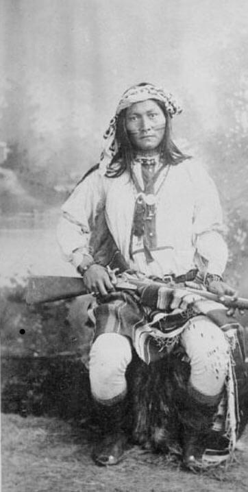 Ba Cluth (Roaming Coyote), Chiricahua Apache-1885 [362x718] | Scrolller