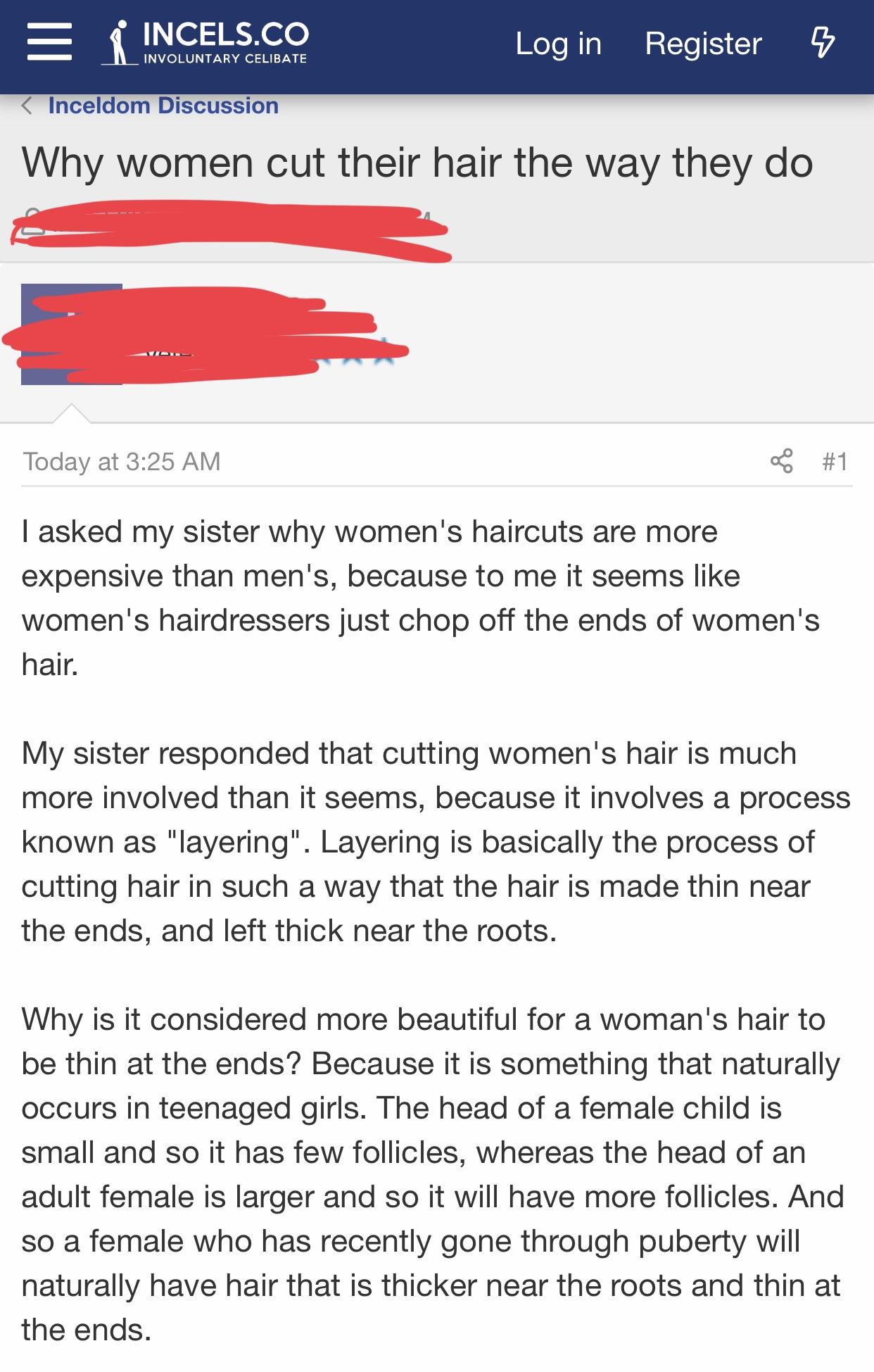Discover more like Badwomensanatomy: Bad hair anatomy and pedo bullshit all in one! and Related ...