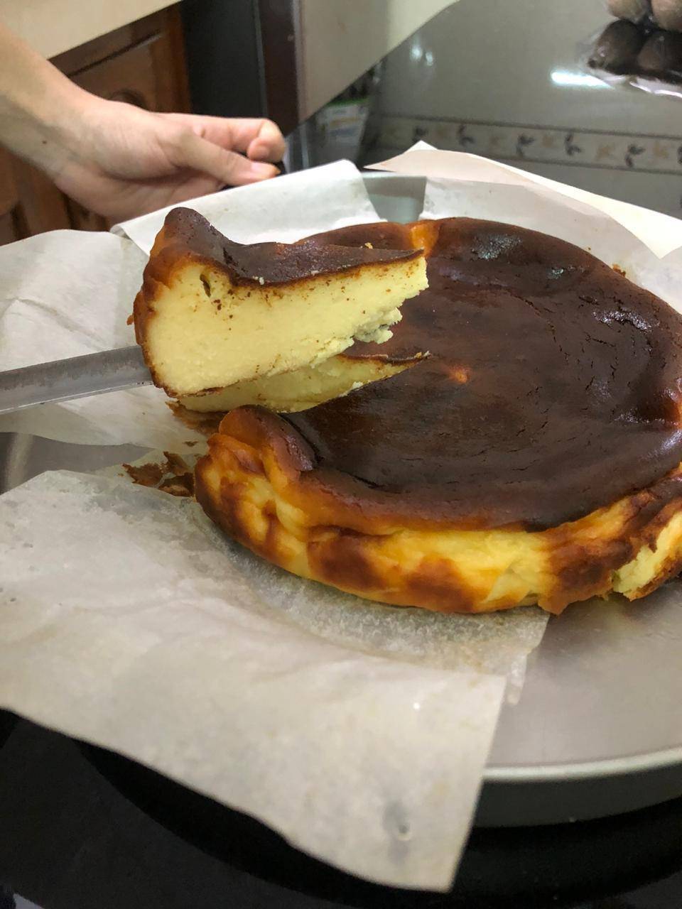 Baked a basque cheesecake and it’s life changing | Scrolller