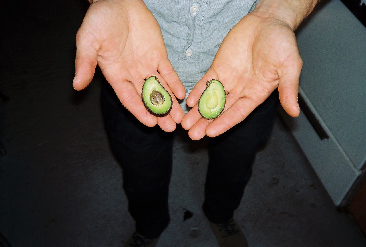 Barely legal avocado displays itself | Scrolller