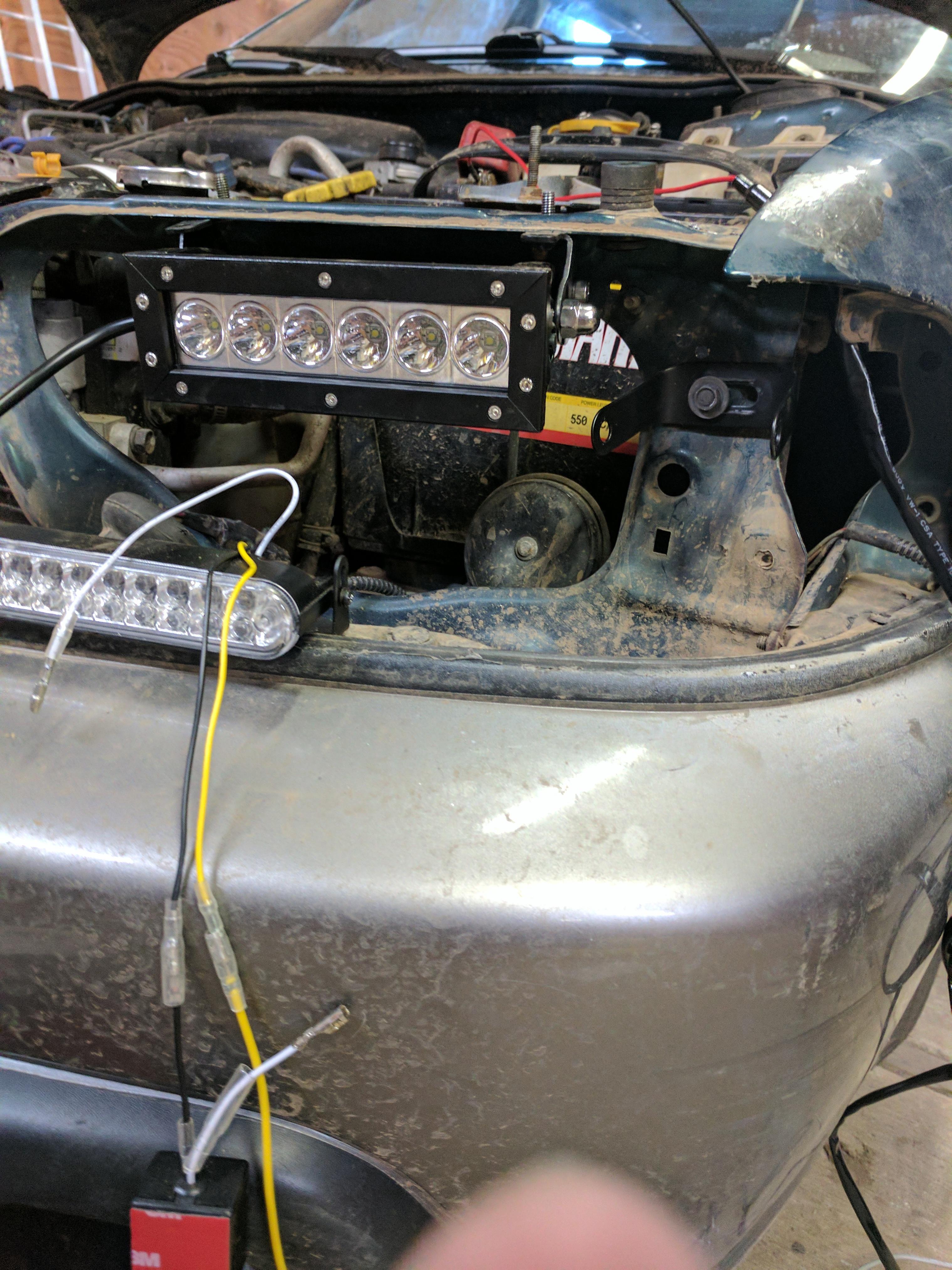 Barely legal LED light replacement pt.1 | Scrolller