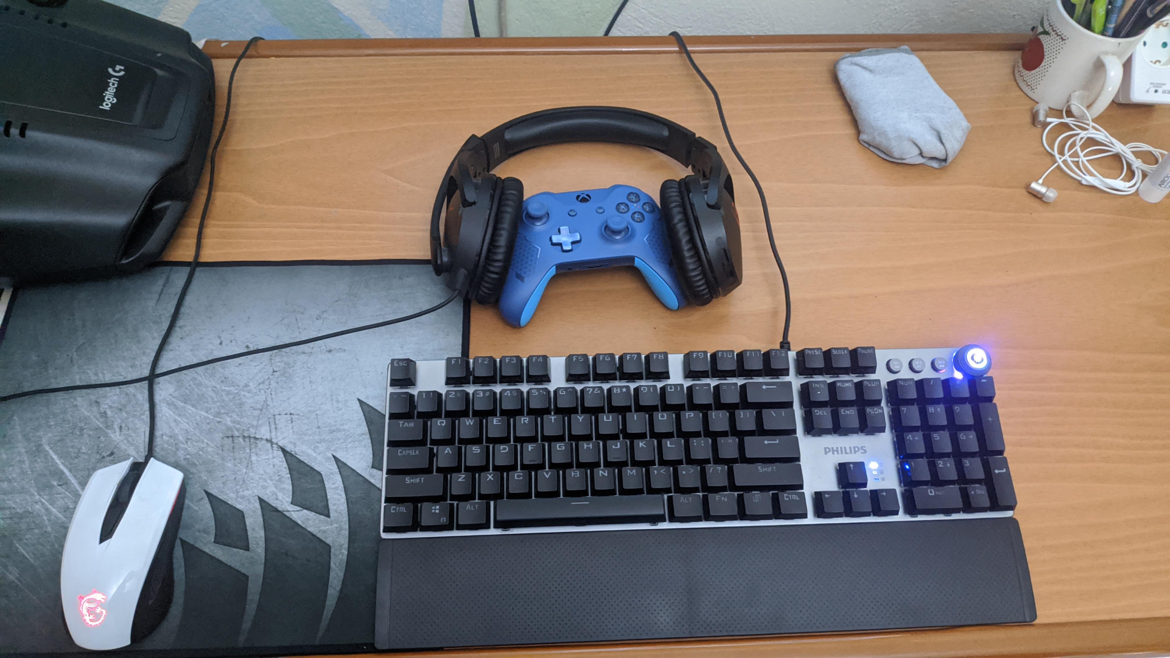 Base student peripheral setup | Scrolller