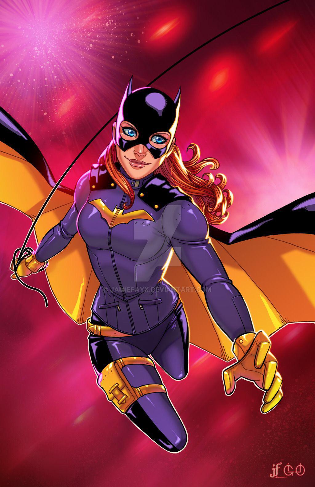 Batgirl gliding | Scrolller
