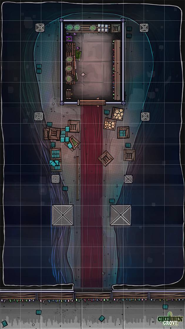 [Battlemap] [9x16] Mapvember Day 1 - Hideout | Scrolller