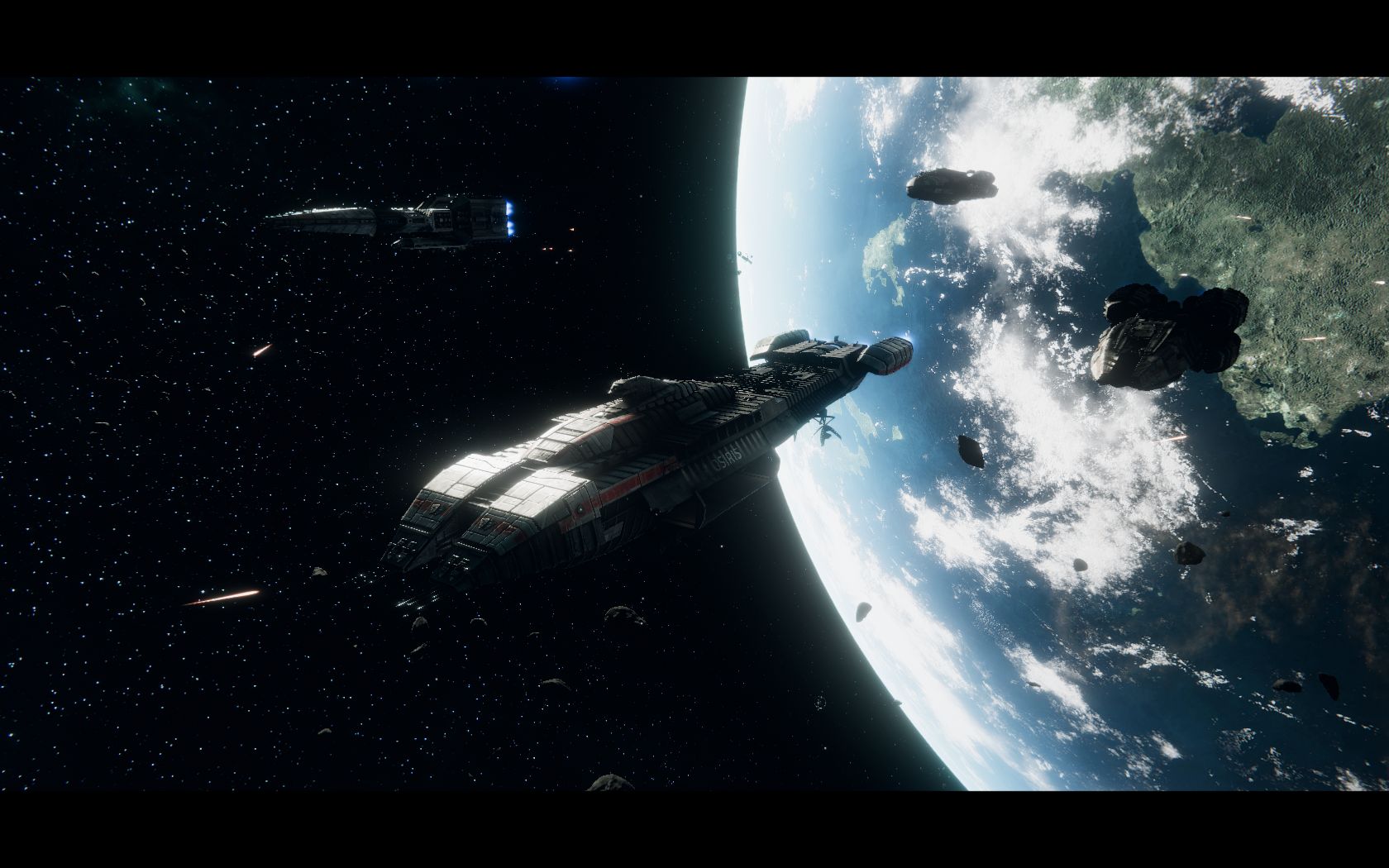 Battlestar Osiris defends Caprica... | Scrolller