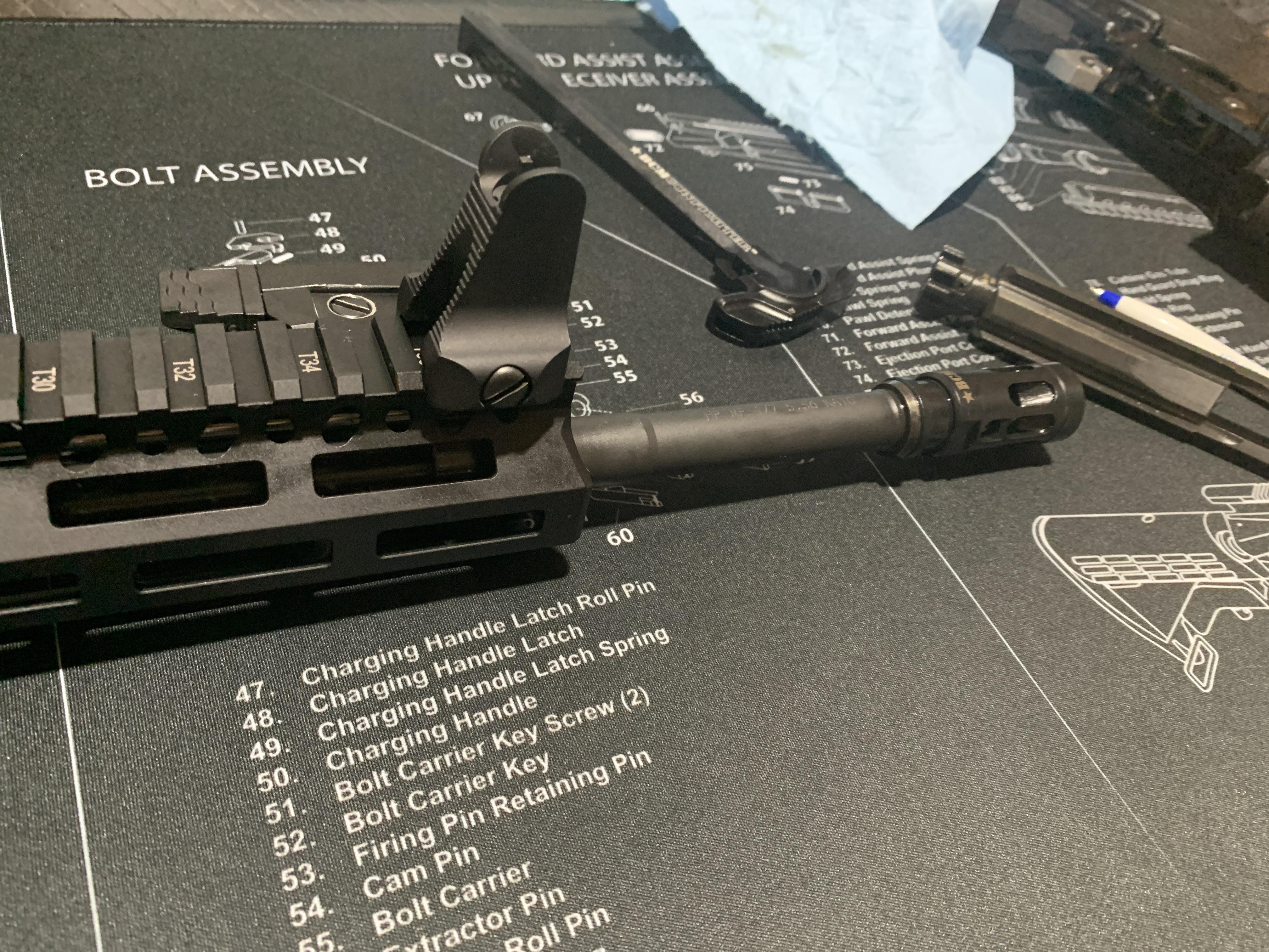 BCM 14.5 barrel inconsistency? Just measured my pinned/welded 14.5 upper with BCM mod 1 comp. I ...