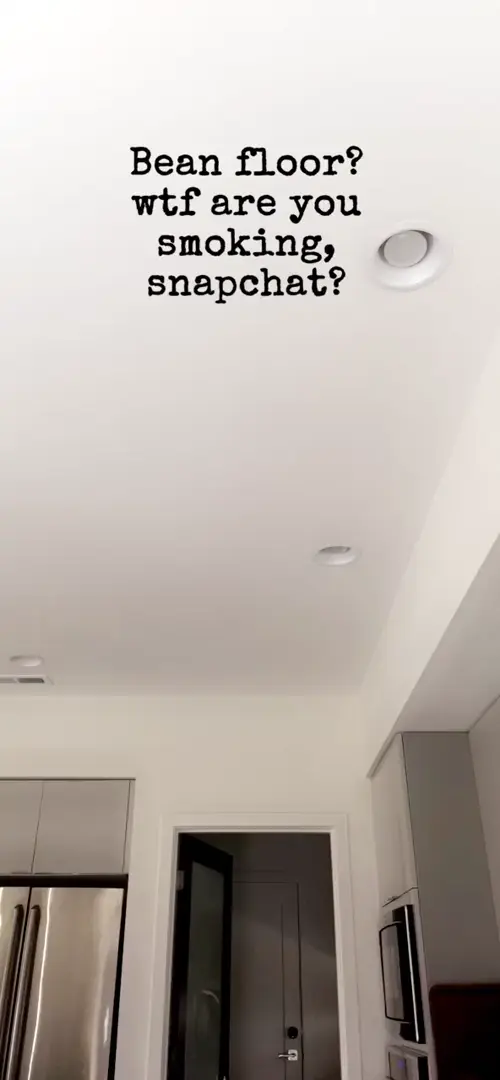 Bean filter. The floor is beans. | Scrolller