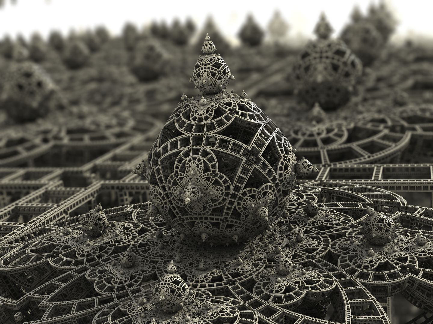 Beautiful ABoxPlatinumB + Menger3 bulb - Mandelbulb 3D - 3072x2304 | Scrolller