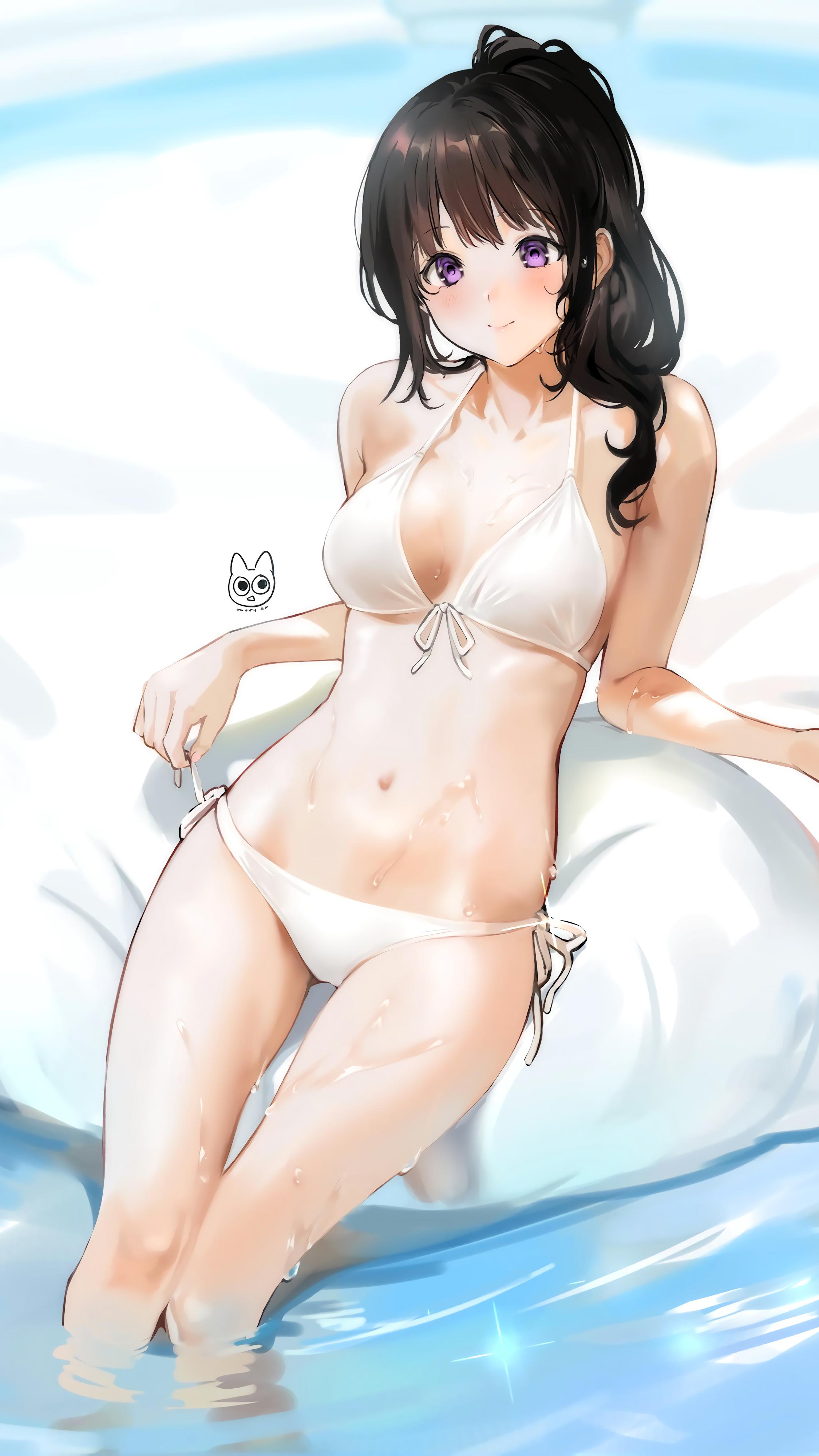 "Beautiful Beach Day" Eru Chitanda [Hyouka] (2250x4000) | Scrolller