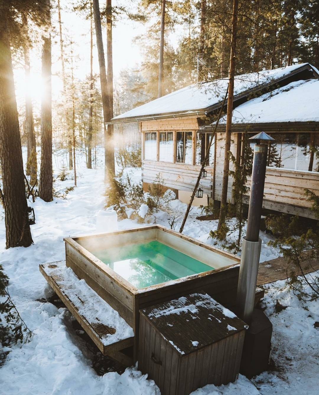 Beautiful cabin in Finland | Scrolller
