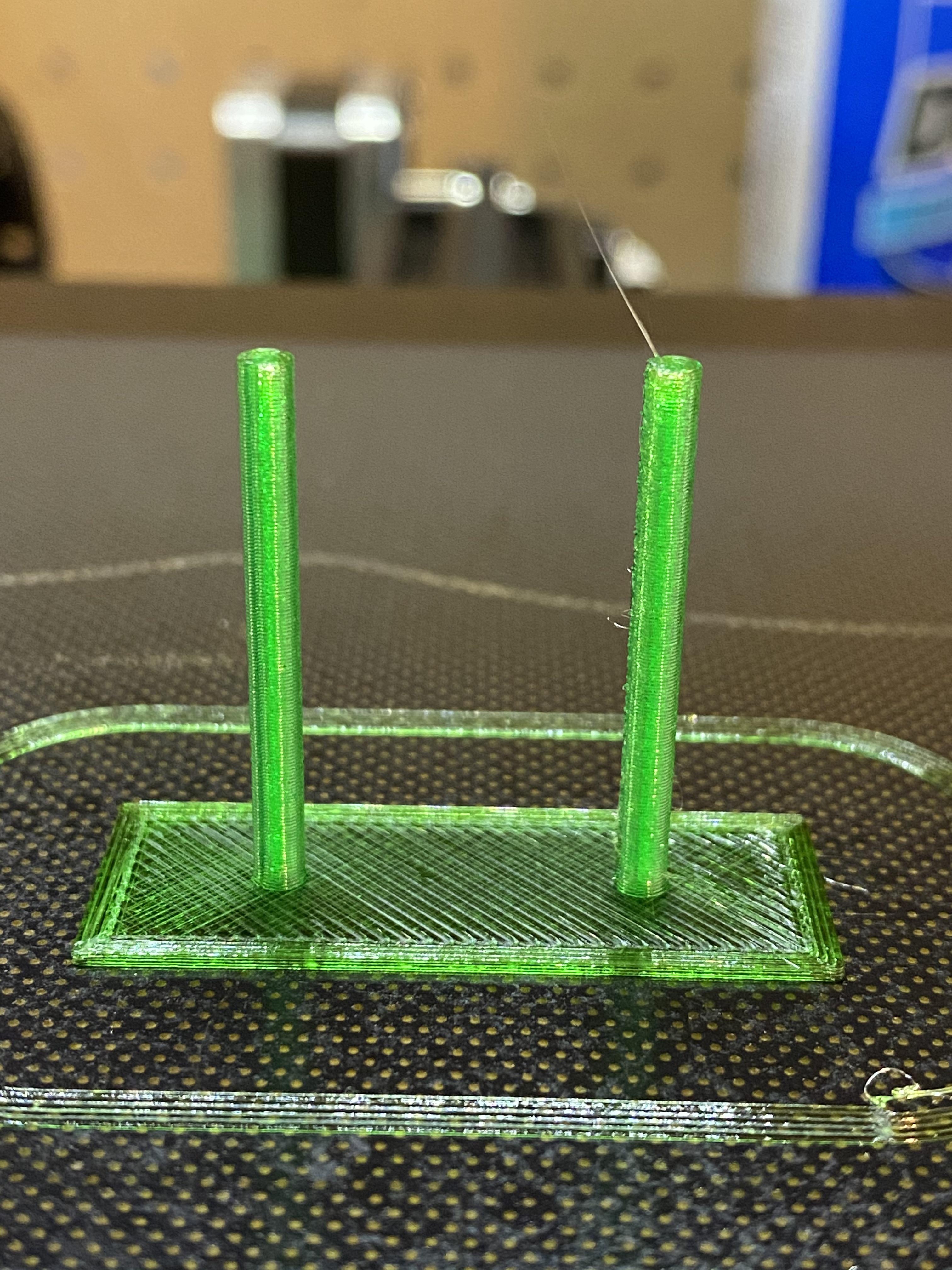 Beautiful retraction test with PETG! | Scrolller