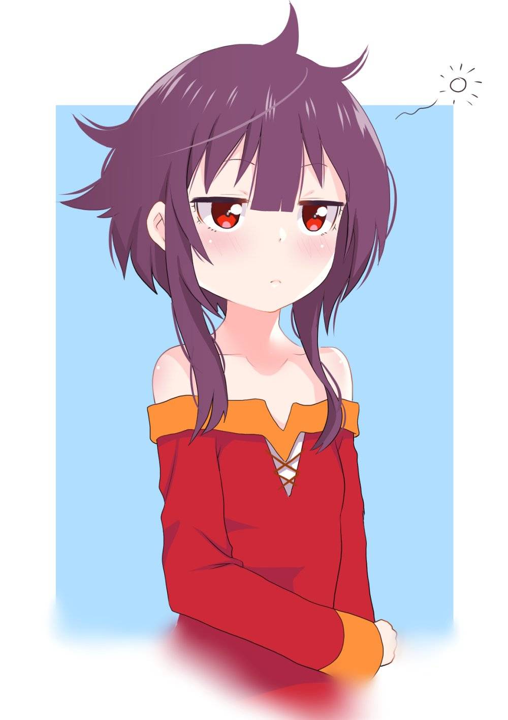 Bed head Megumin | Scrolller