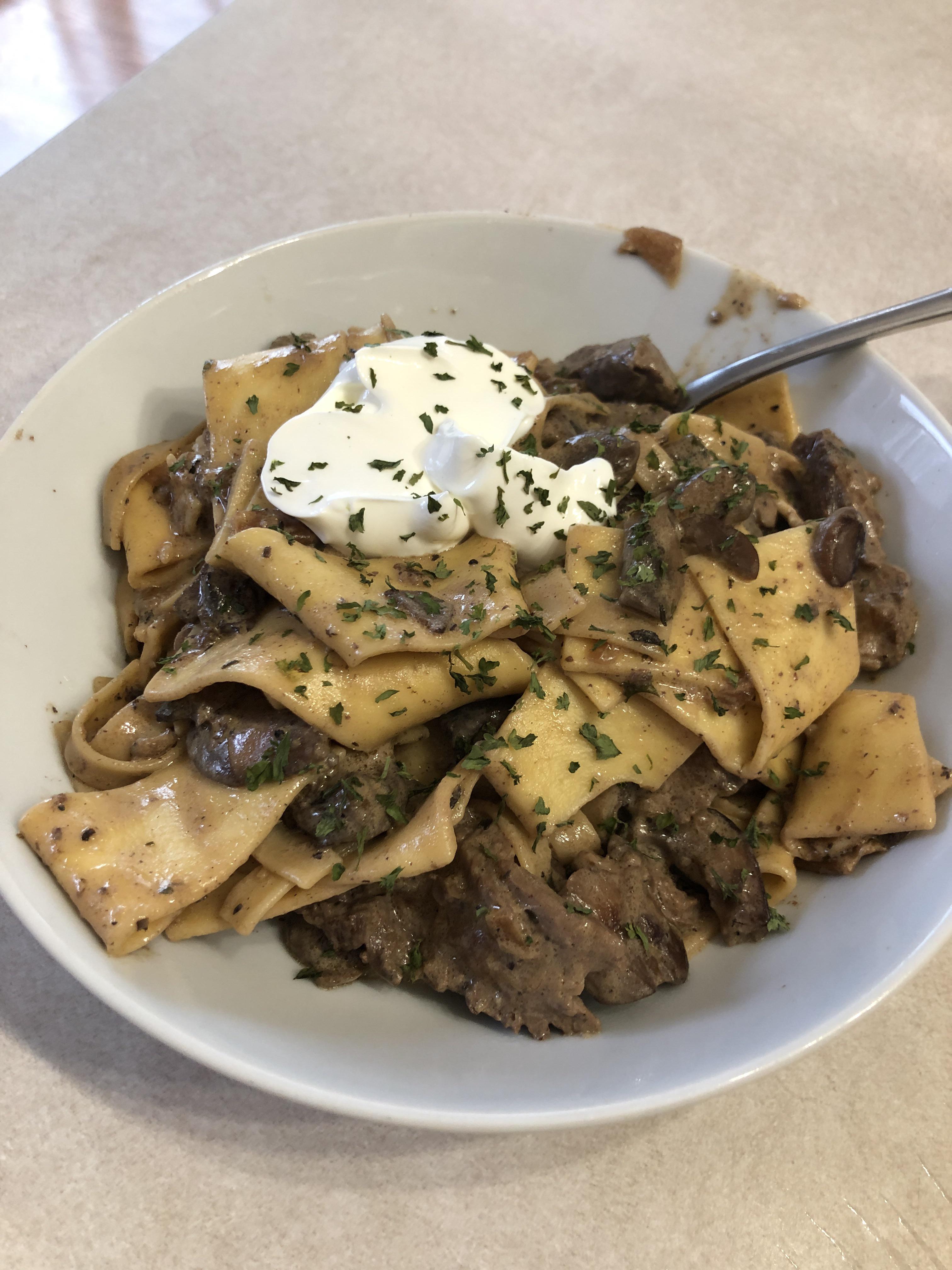 Beef Stroganoff | Scrolller
