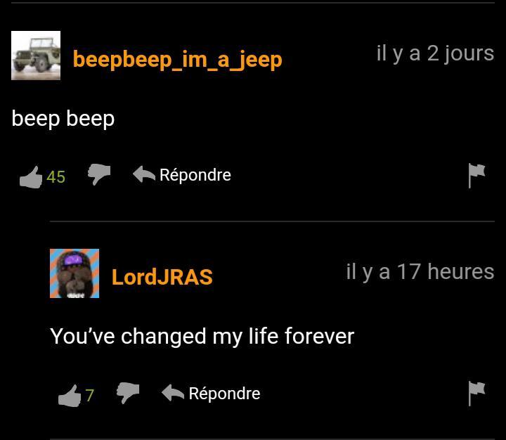 Beep beep | Scrolller