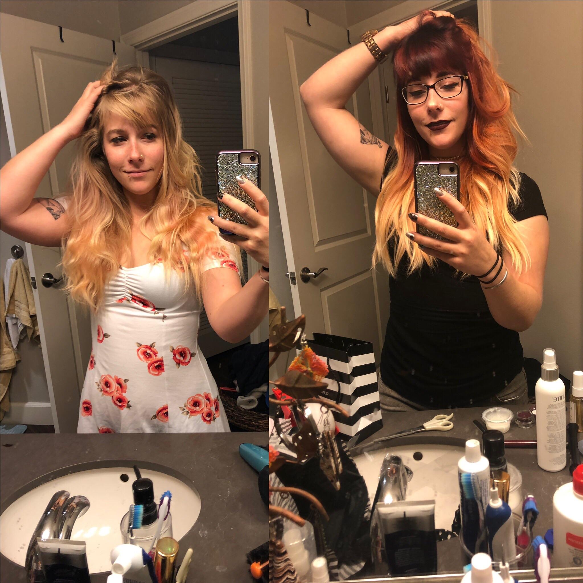 Before and after I finally took the plunge! | Scrolller