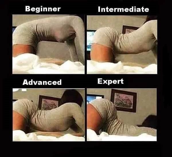 Beginner intermediate advanced expert | Scrolller