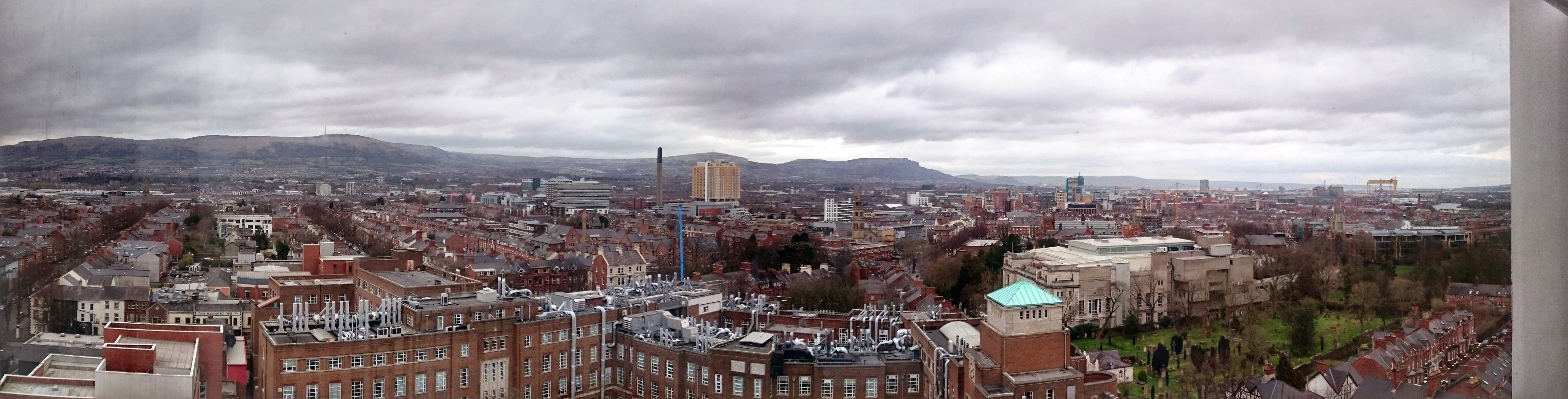 Belfast City Panorama | Scrolller