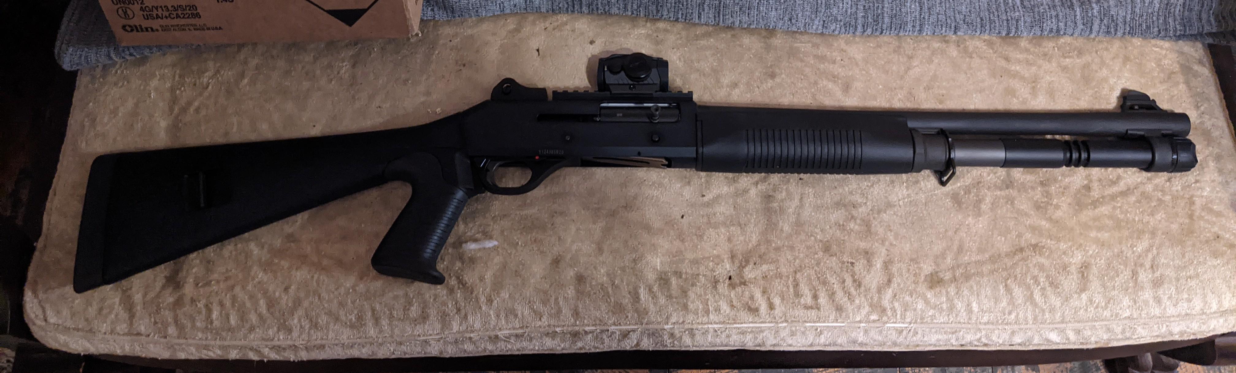 Benelli M4 Super 90. My most recent purchase. Can't wait to zero it this weekend. | Scrolller