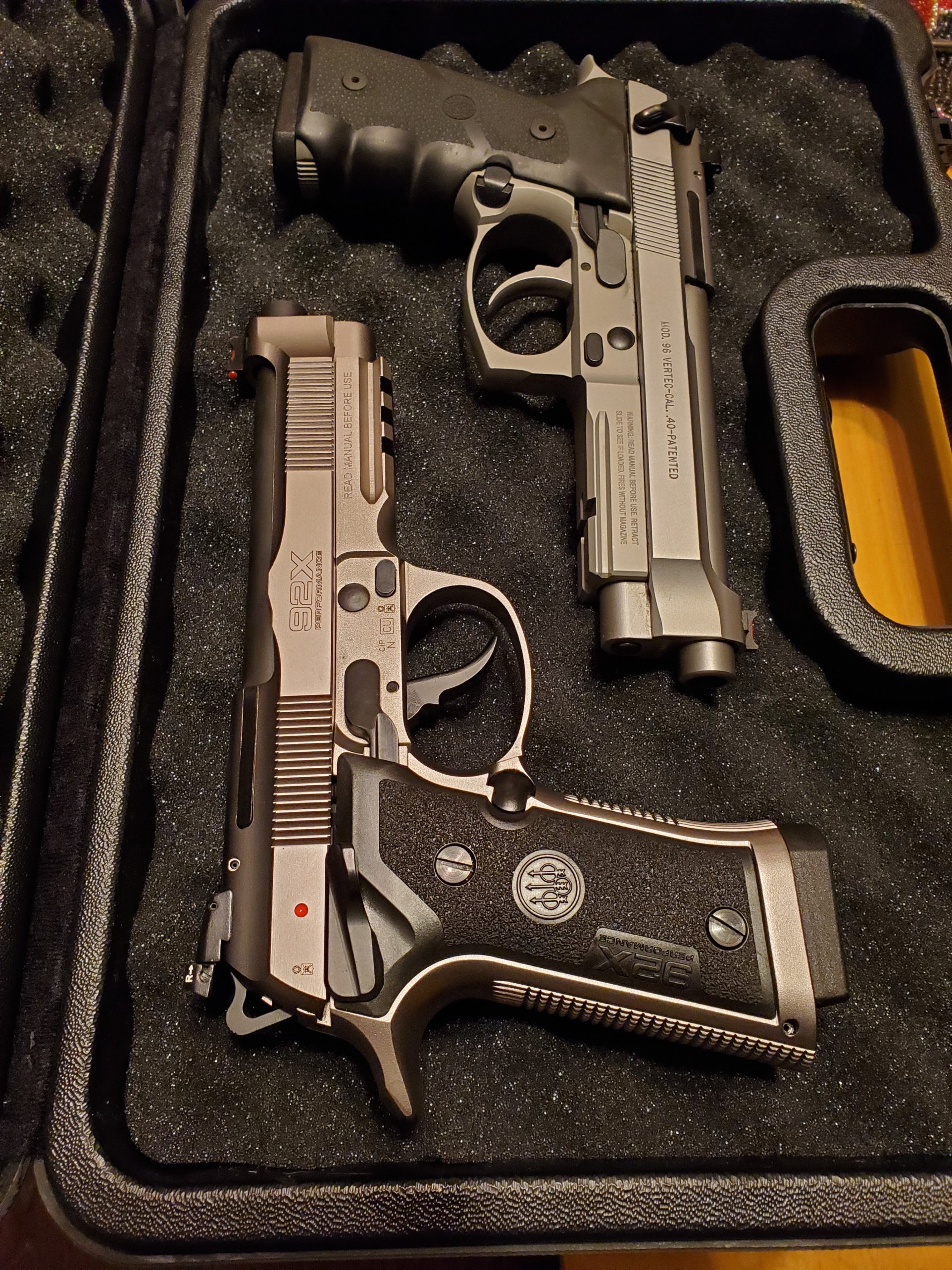 Beretta 92X Performance and 92 Vertec Inox (1923X2564)[OC] | Scrolller