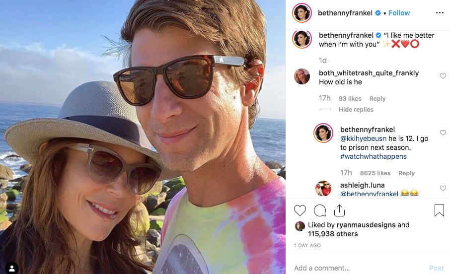 Bethenny throwing serious shade. | Scrolller
